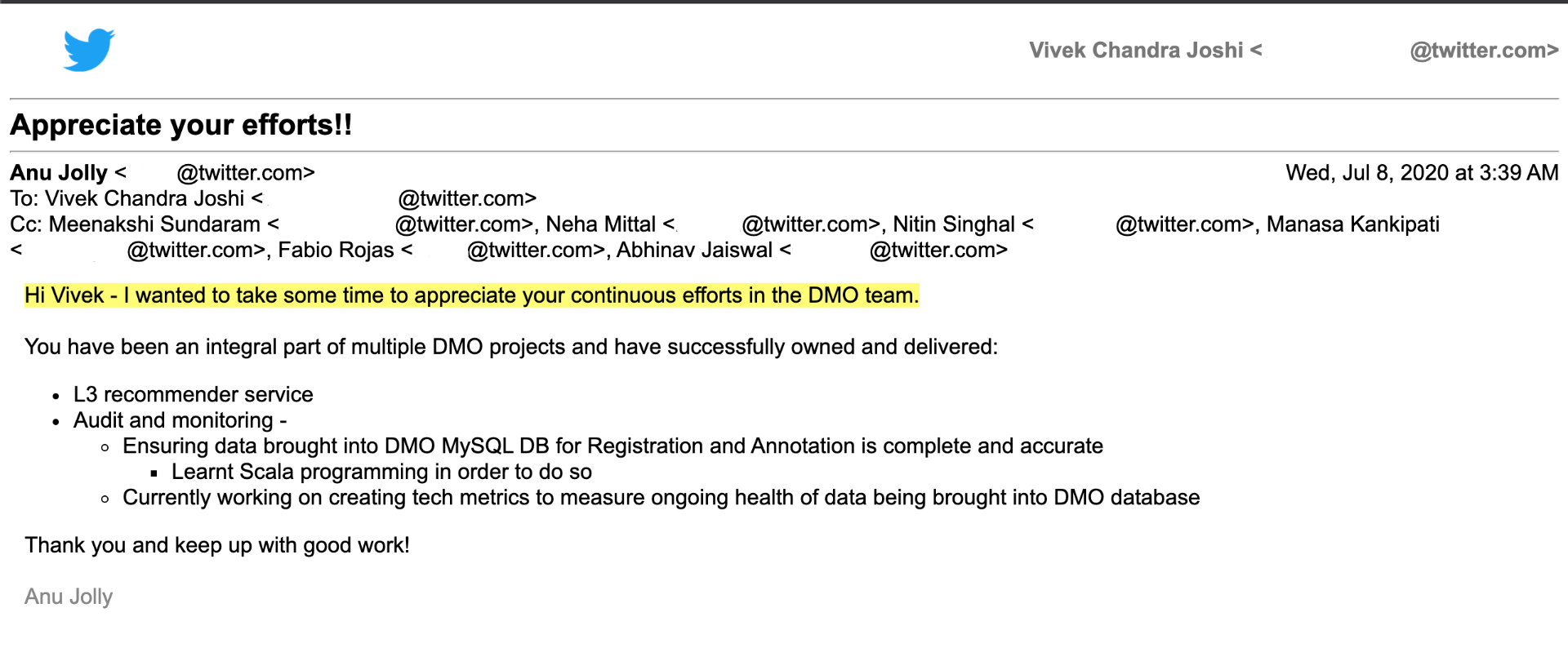 Vivek Chandra Joshi Portfolio