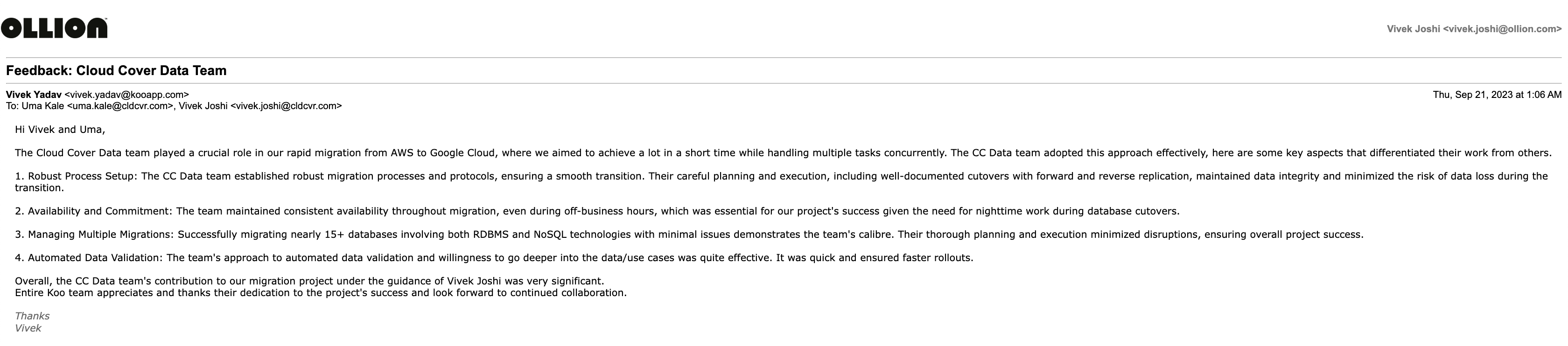 Vivek Chandra Joshi Portfolio